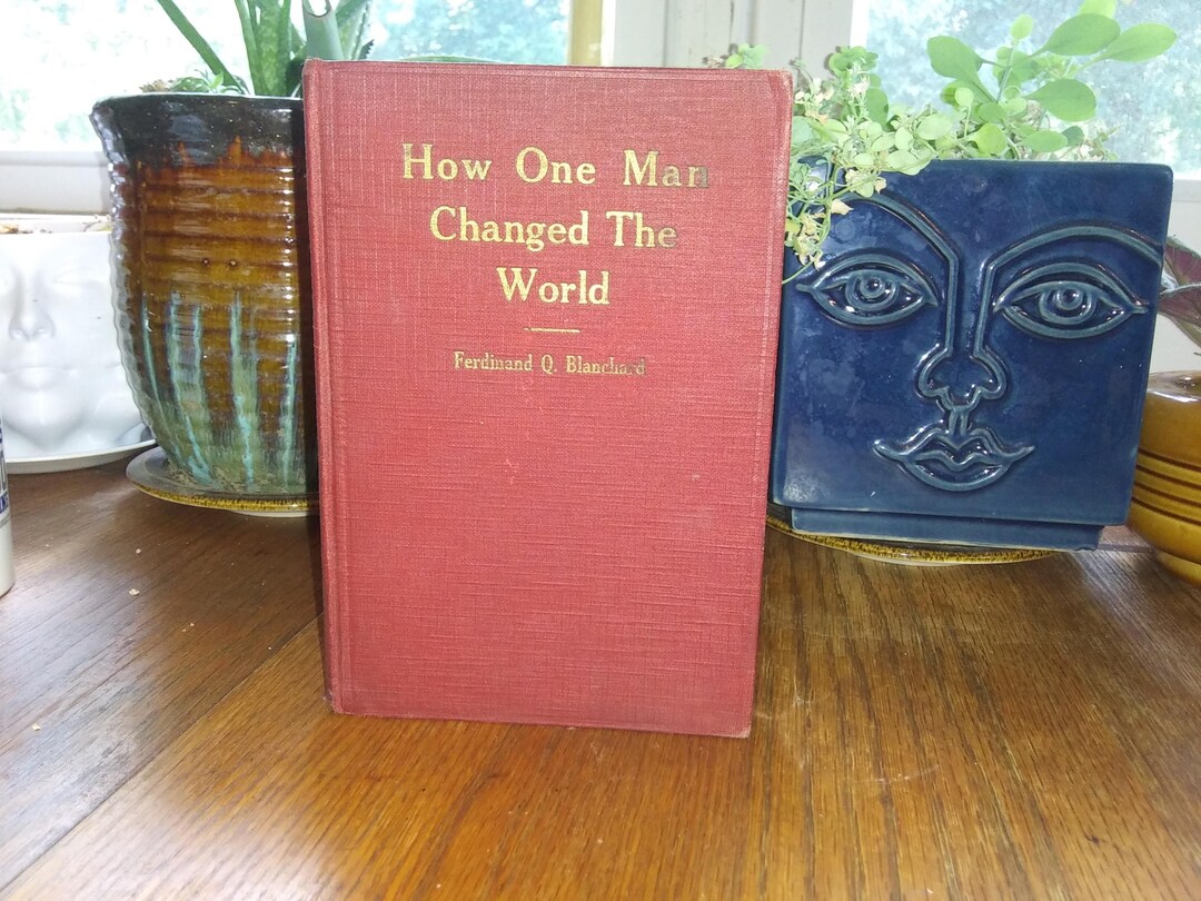 How One Man Changed the World. Antique Book About Jesus for Young ...