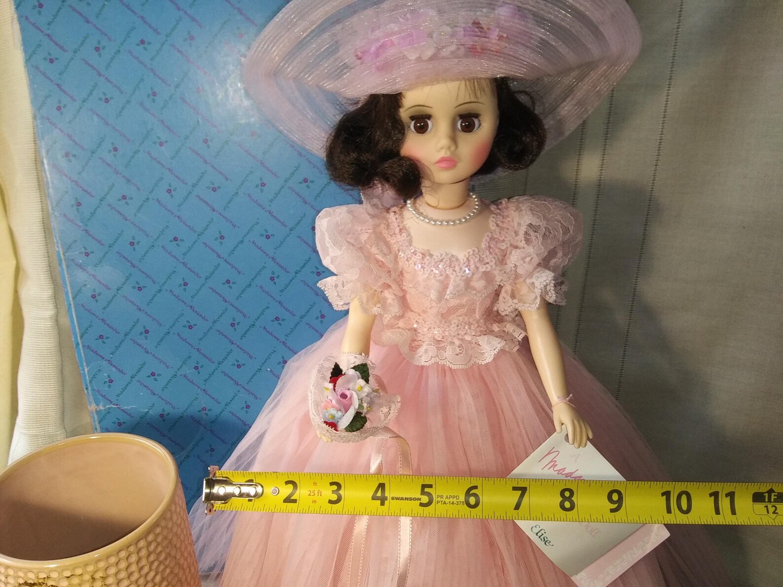 Beautiful Vintage Madame Alexander Elise Bridesmaid Doll, New in Box ...
