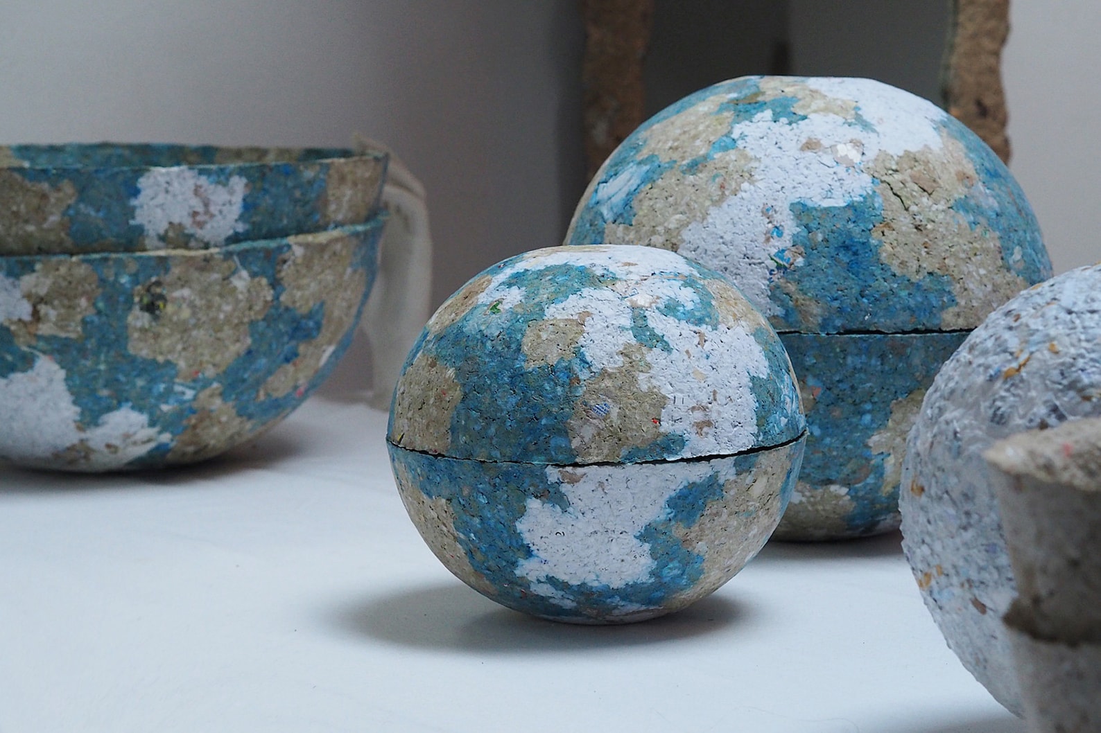 Zen Box by Paperpetuum - Recycled Paper Storage Containers or Bowls - Etsy