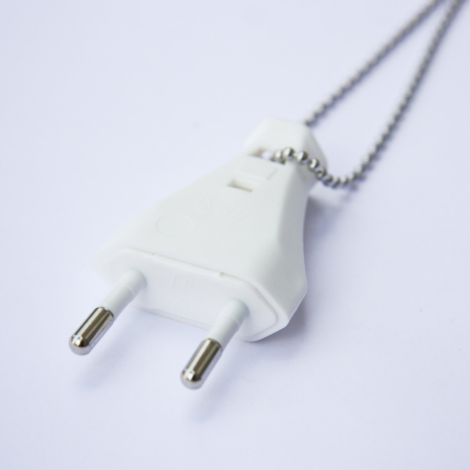 The Plug - Funky Shrunky Necklace - Etsy
