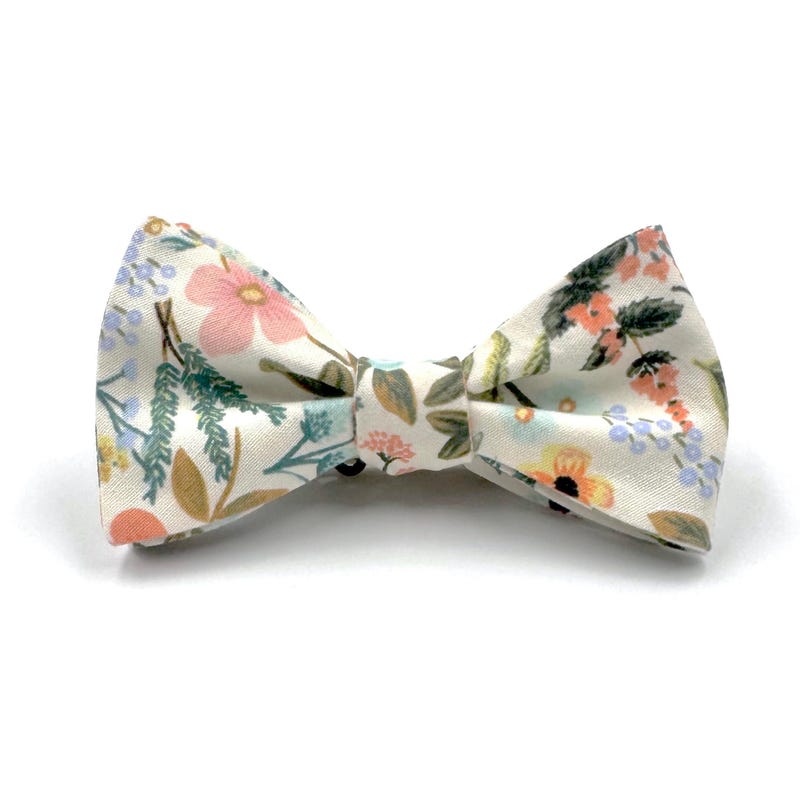Floral Bowtie - Etsy