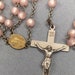 Nickel Leather Crucifix Germany Christ Cross German Antique Catholic ...