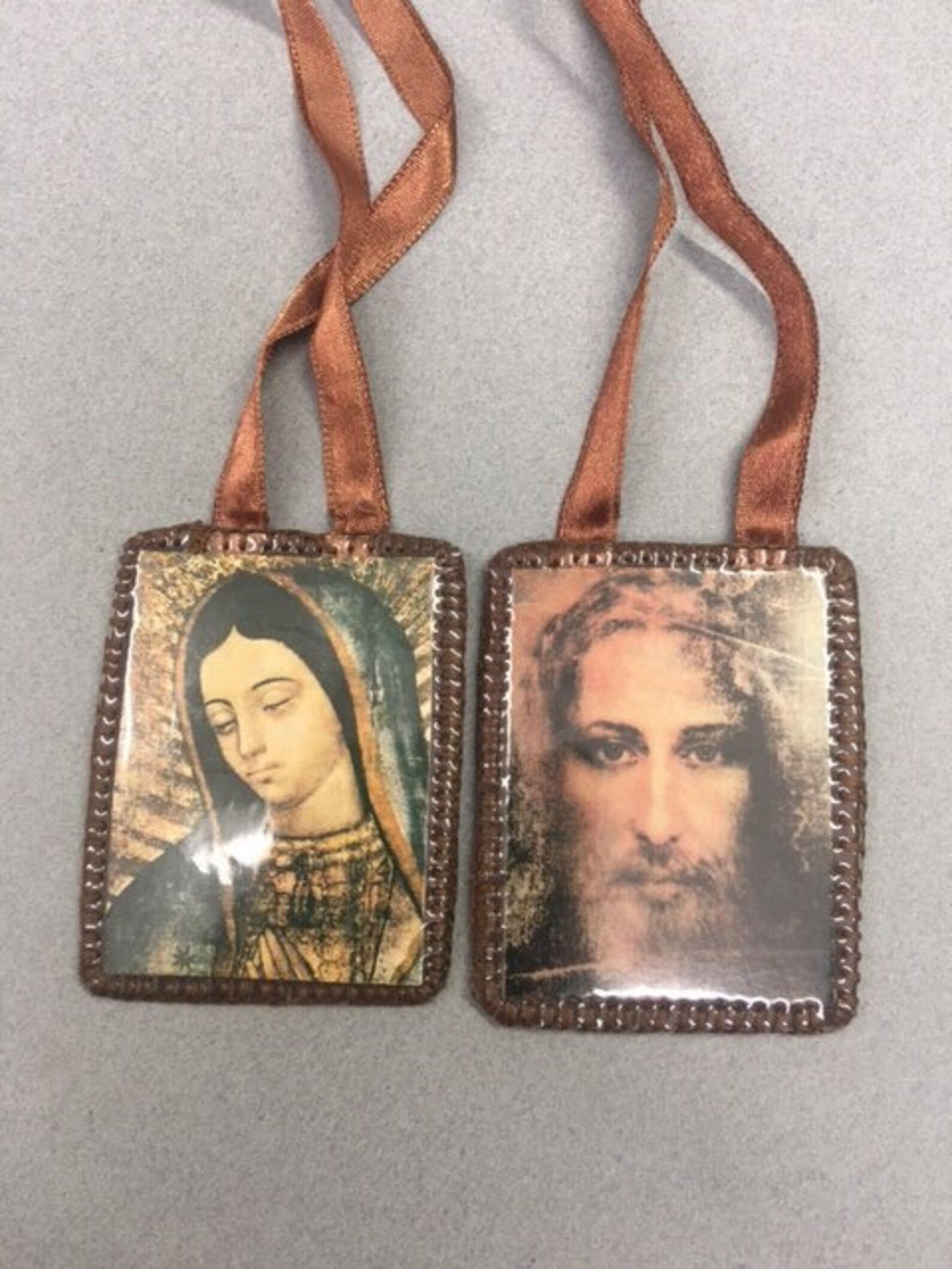 Jesus Christ Scapular Virgin Guadalupe Mother Mary Lightweight - Etsy