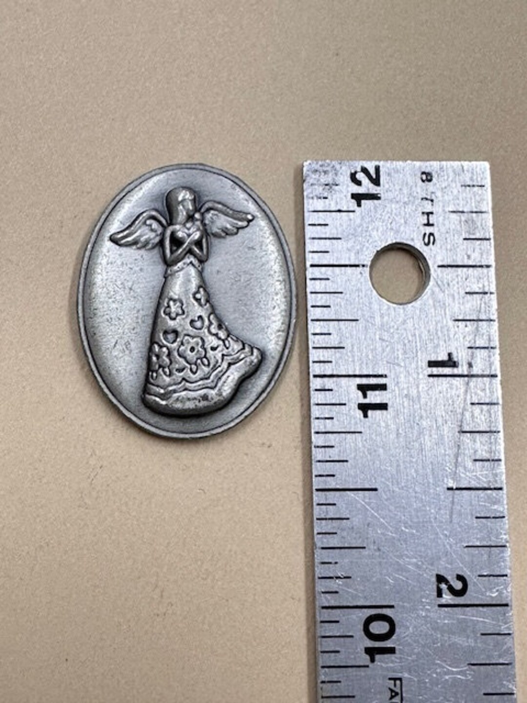 Guardian Angel Coin Medal Pocket Remembrance Vintage Catholic Gift - Etsy