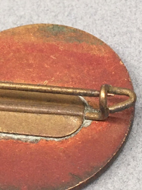 Virgin Mary Brooch Enamel Blessed Mother Lapel Pin Vi… - Gem