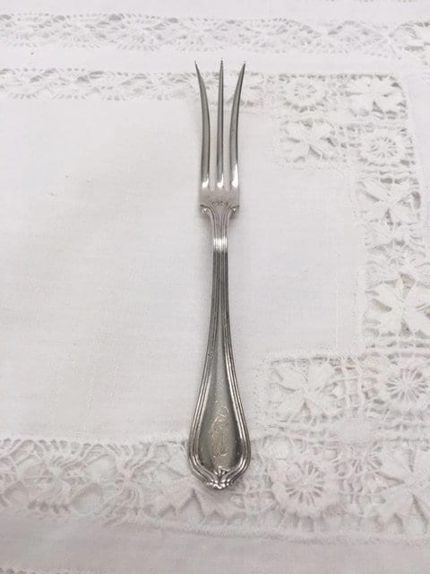 Sterling Pickle Fork Three Prongs Splayed Fork Silver Fork - Etsy