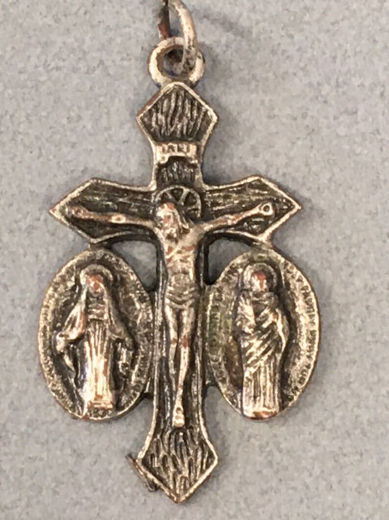 JMJ Crucifix Jesus Mary Joseph Cross Vintage Catholic Gift - Etsy