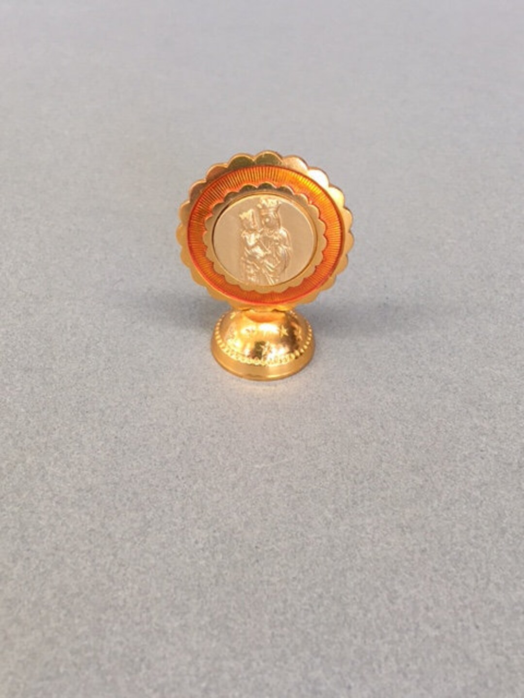 Catholic Car Dash Magnet St Anne De Beaupre Vintage Auto Protection ...