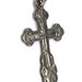 Silver Cross Pendant .800 Silver ICXC Vintage Catholic Gift - Etsy