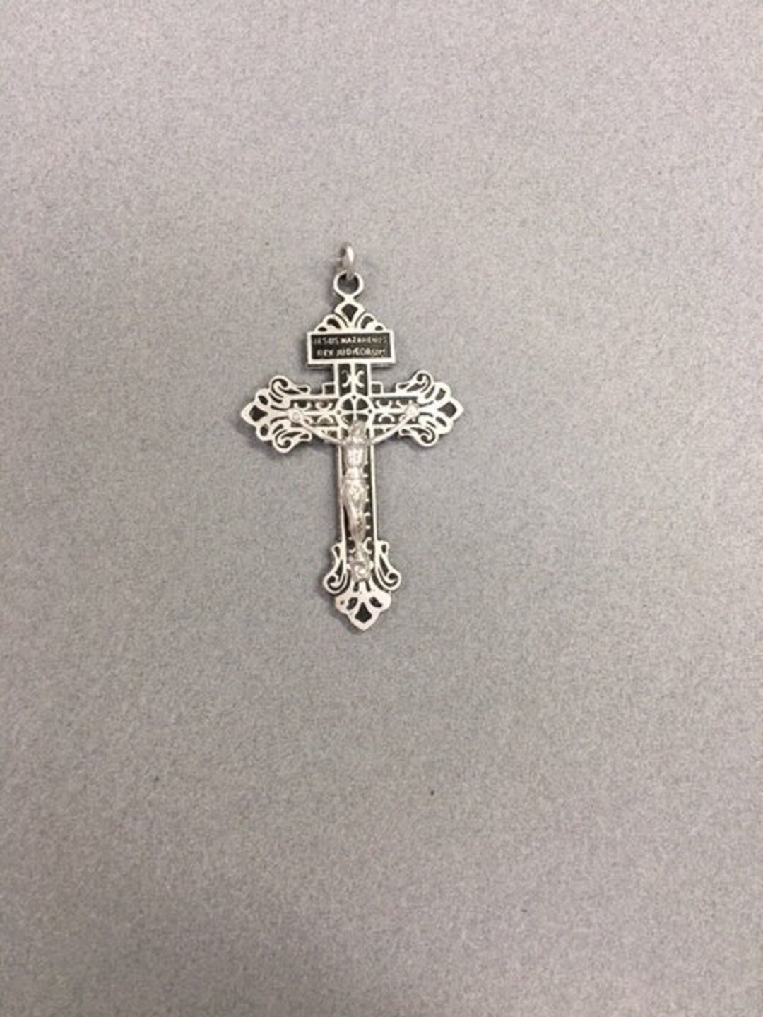 Silver Pardon Crucifix Jesus Christ Cross Indulgences - Etsy