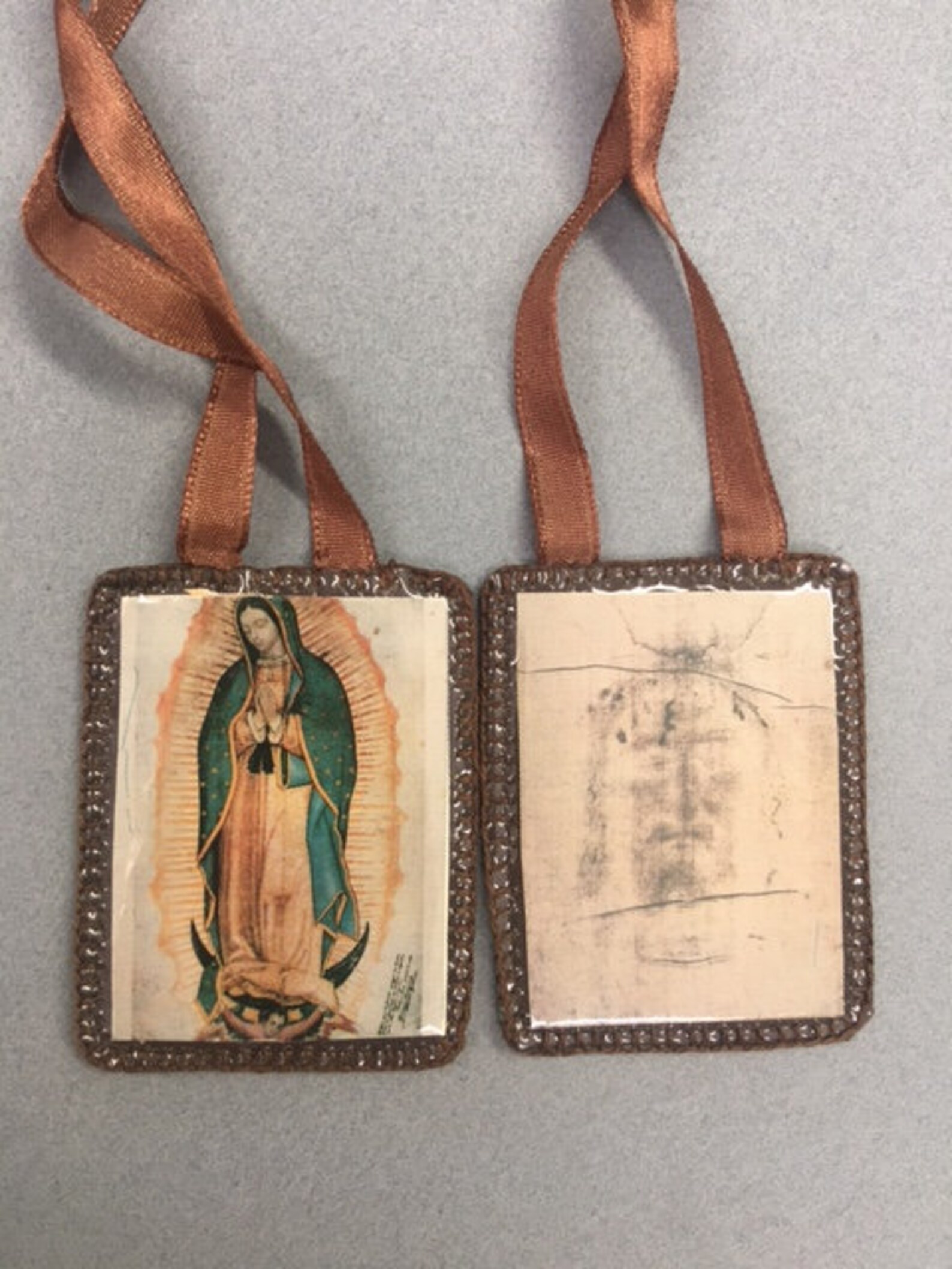 Jesus Christ Scapular Virgin Guadalupe Mother Mary Lightweight - Etsy