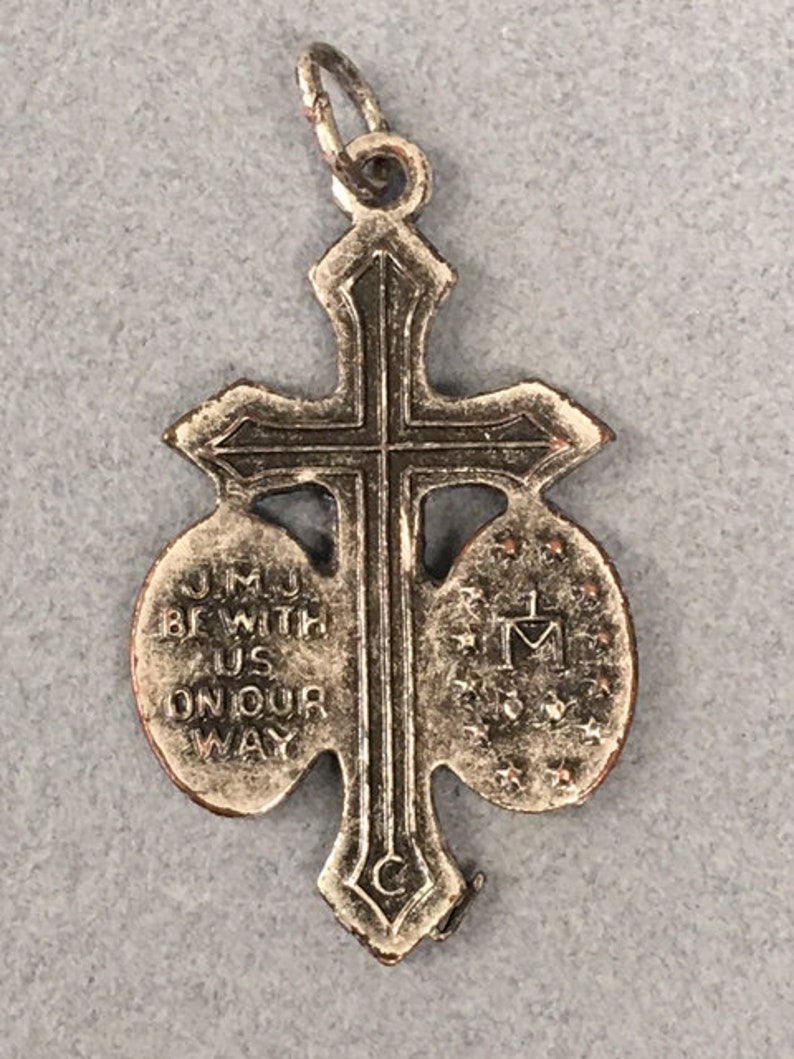 JMJ Crucifix Jesus Mary Joseph Cross Vintage Catholic Gift - Etsy