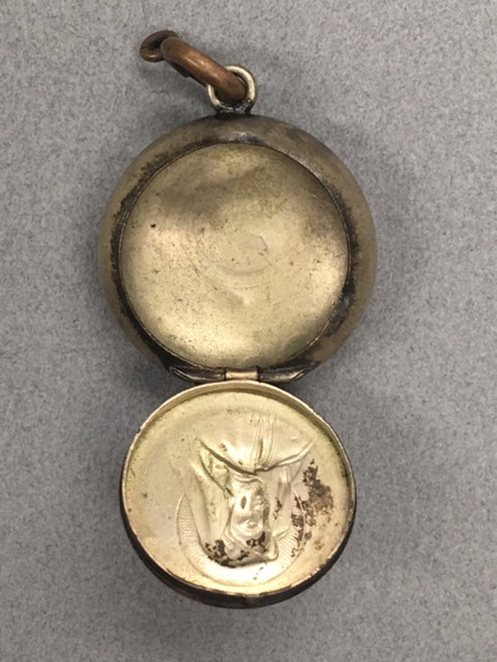 Virgin Mary Relic Container Germany Reliquary German .500 - Etsy