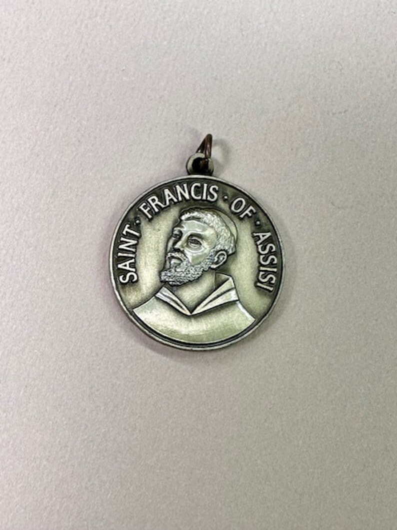 Pope Francis Pendant Pocket Icon Italy Rome Vatican Vintage Catholic ...
