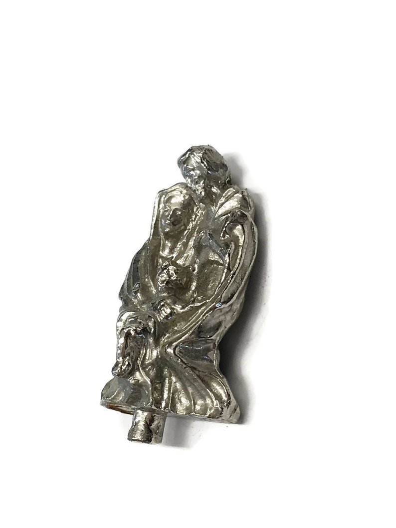 Catholic Holy Family Figurine Jesus Christ Icon Pewter Table - Etsy