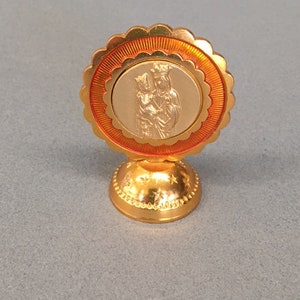 Catholic Car Dash Magnet St Anne De Beaupre Vintage Auto Protection ...