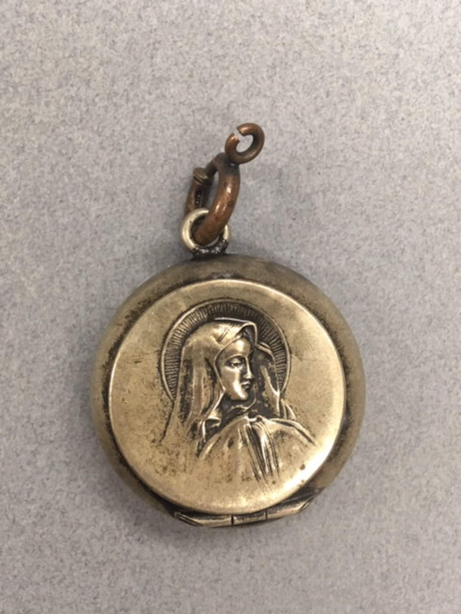 Virgin Mary Relic Container Germany Reliquary German .500 - Etsy