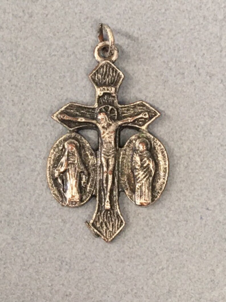 JMJ Crucifix Jesus Mary Joseph Cross Vintage Catholic Gift | Etsy