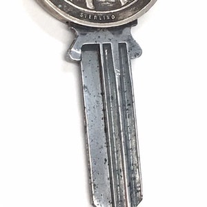St Christopher Medal Sterling Key Silver Fob Chain Automobile Travel ...