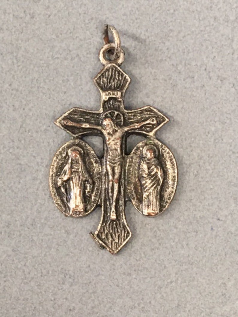 JMJ Crucifix Jesus Mary Joseph Cross Vintage Catholic Gift - Etsy