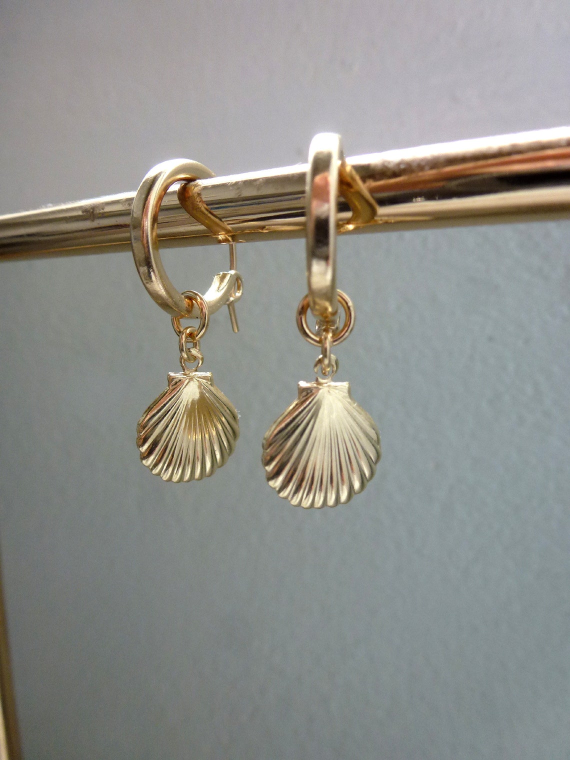 Gold Shell Earrings Gold Clam Shell Earrings Shell Earrings - Etsy ... Gold Shell Earrings Gold Clam Shell Earrings Shell Earrings - Etsy ...