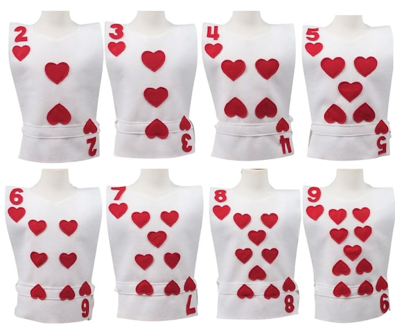 Alice In Wonderland Playing Cards Costume