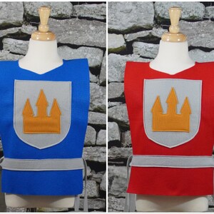 KNIGHT Costume Tunic king Prince Medieval Solider Baby - Etsy