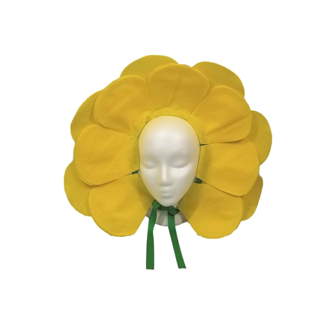 Yellow Flower Headpiece Costume Baby Kids Teen and Adult - Etsy