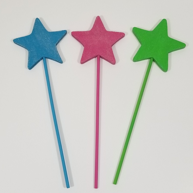 Set of 3: Sleeping Beauty Good Fairies Magic Wands Fairy | Etsy