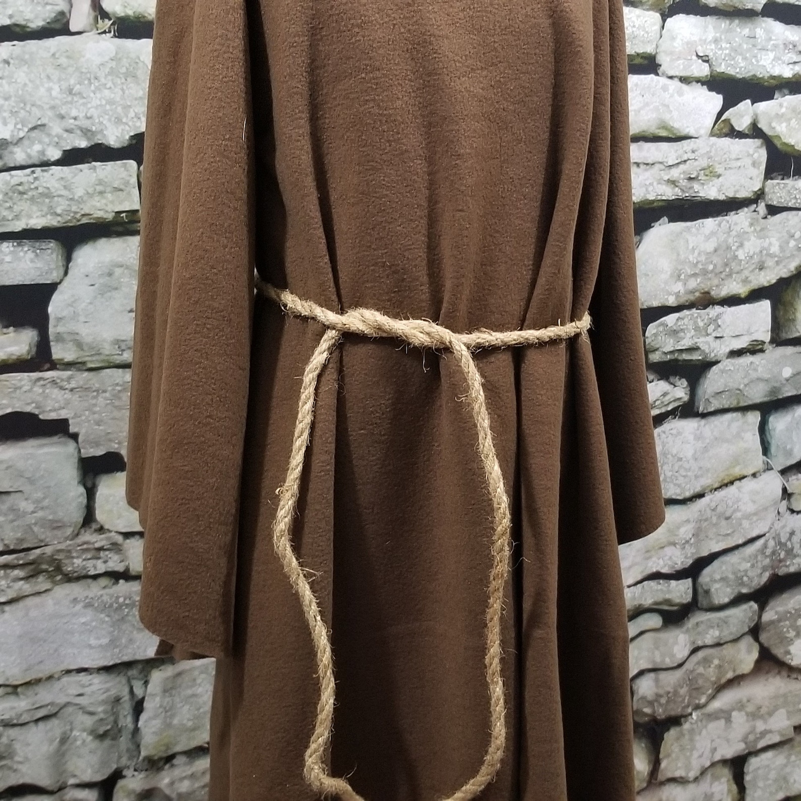 Medieval Friar Costume Robe (medieval Friar/ Monk /renaissance /robin ...