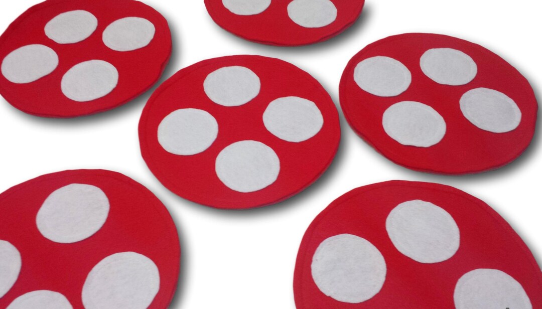 Toadstool Story Pad (party Game/ Toadstool Stool Cover / Story Mat ...