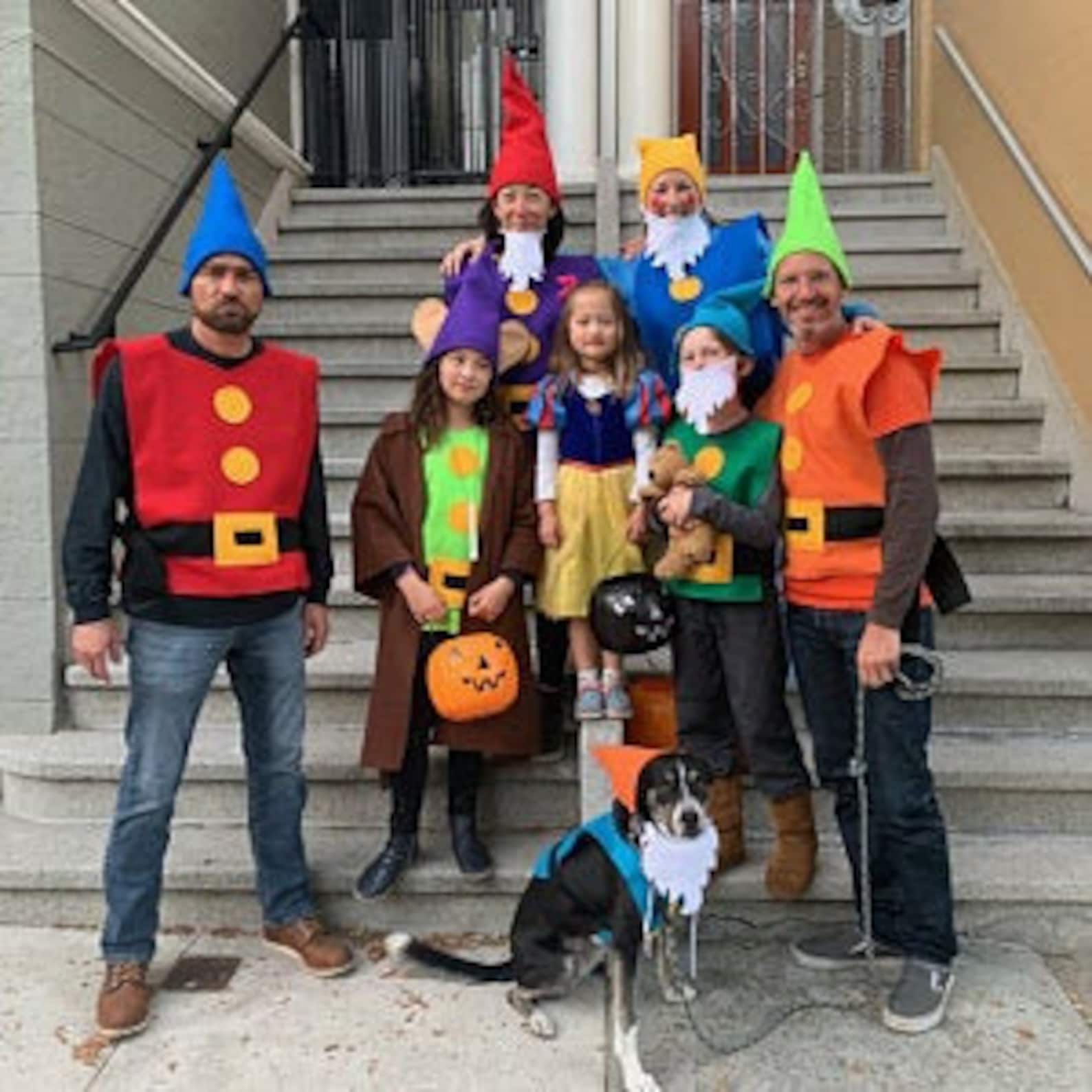 HAPPY Dwarf Costume Set snow White Seven Dwarfs Baby - Etsy