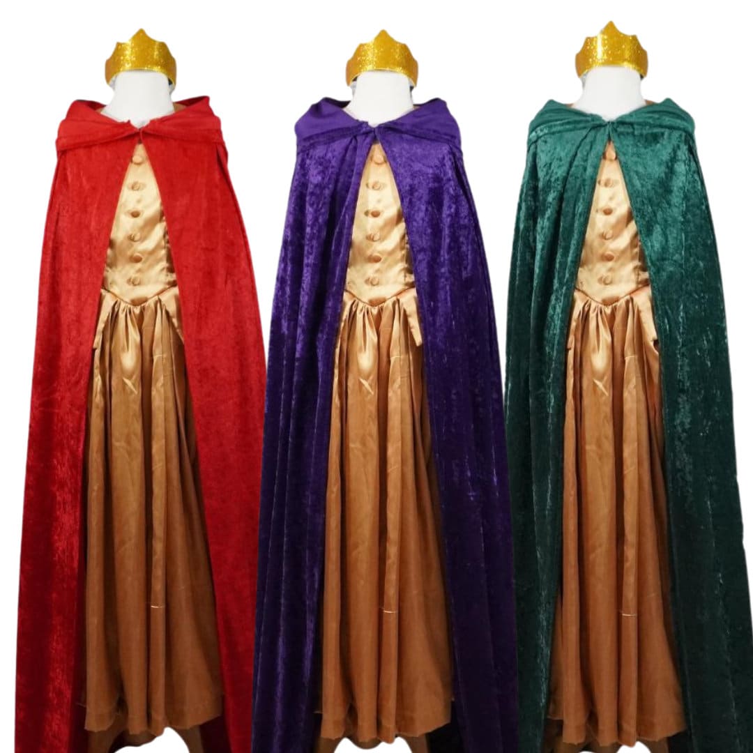 THREE WISE MEN Costume Capes & Crowns (nativity, Christmas, Religious ...