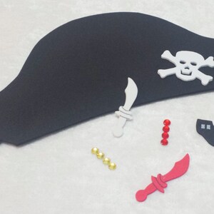 PARTY PACK Pirate Hat Craft Kit | Etsy
