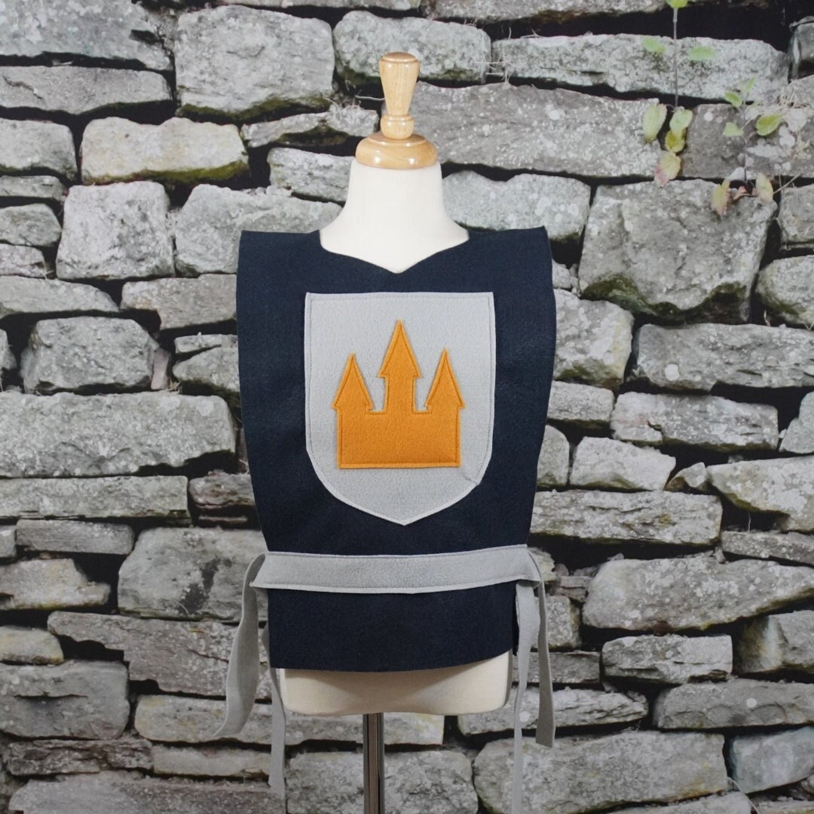 KNIGHT Costume Tunic king Prince Medieval Solider Baby - Etsy