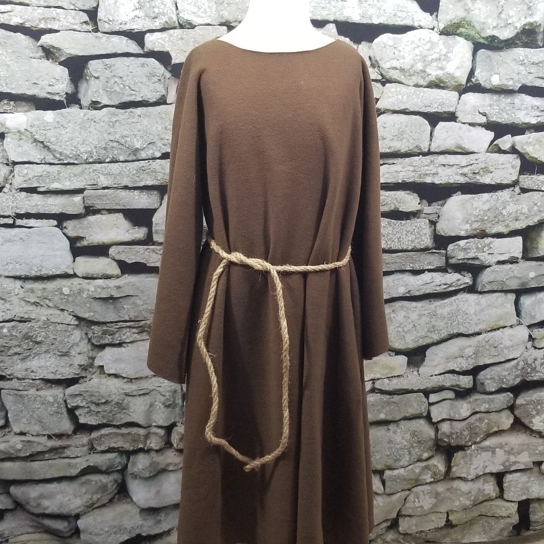 Medieval Friar Costume Robe (medieval Friar/ Monk /renaissance /robin ...