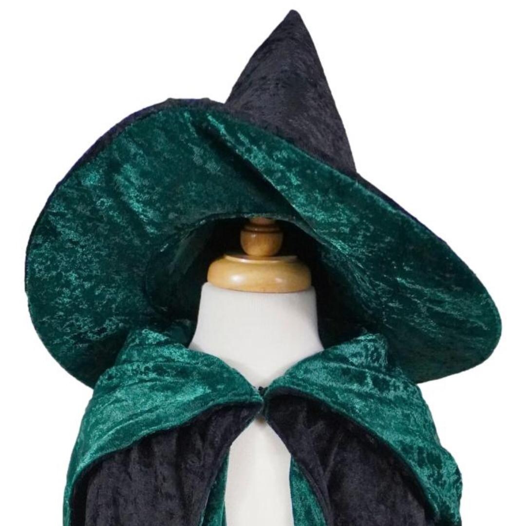 Wicked Witch Black and Green Costume Hat - Etsy