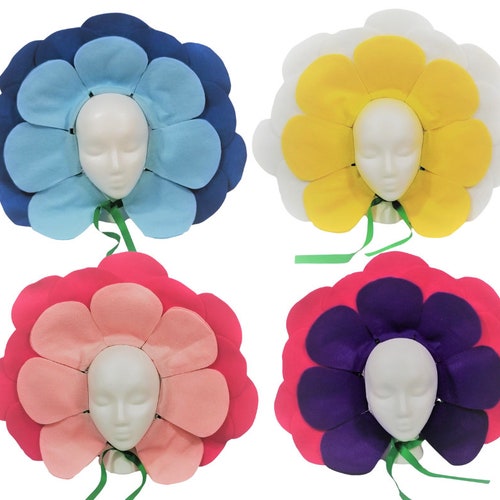 Flower Headpiece Costume Baby Kids Teen and Adult Sizes - Etsy