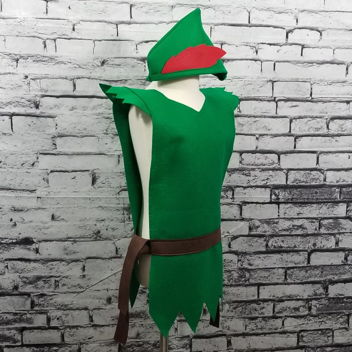 PETER PAN Costume Tunic and Hat neverland Baby / Toddler / | Etsy