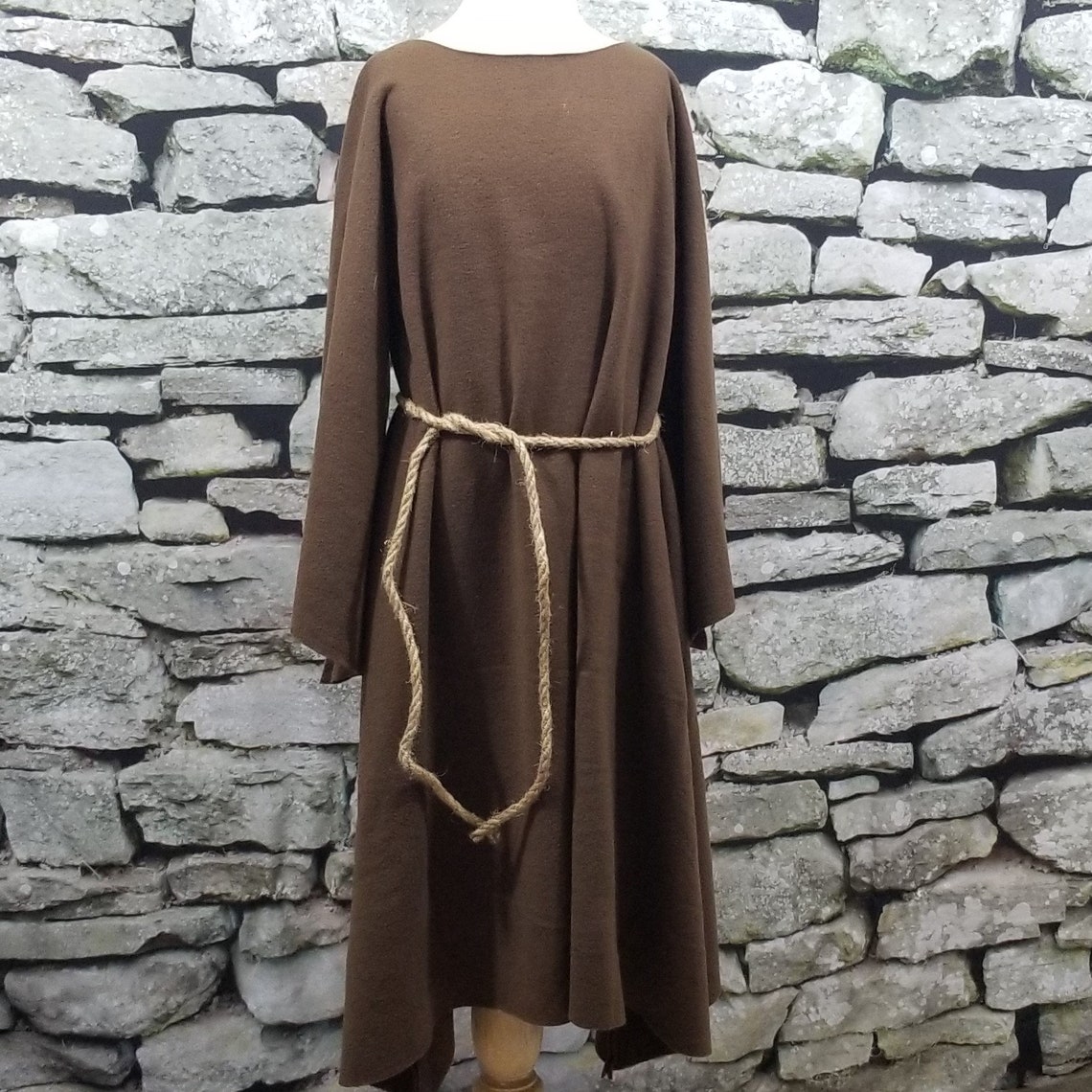 Medieval Friar Costume Robe (medieval Friar/ Monk /renaissance /robin ...