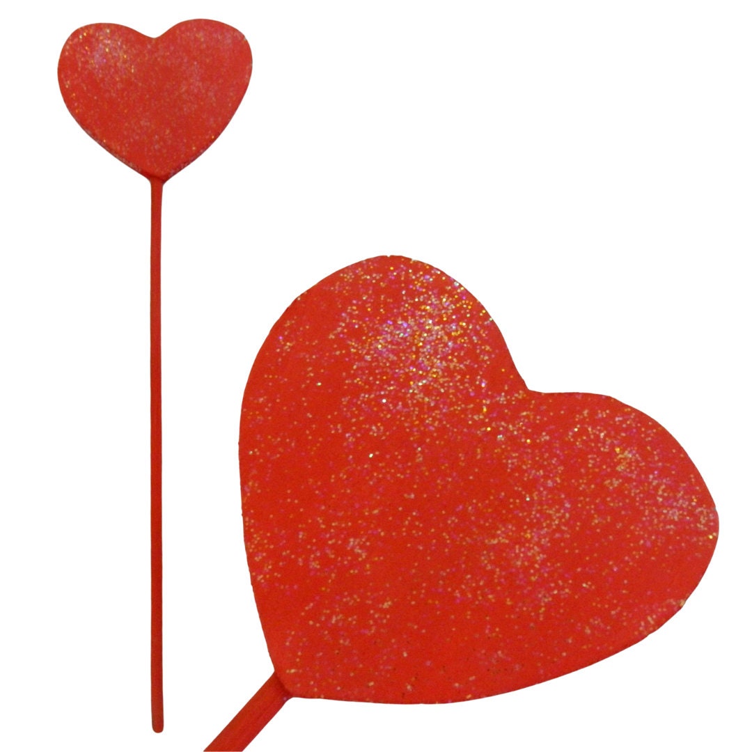 Red Heart Wooden Magic Wand (red Queen/ Queen of Hearts) - Etsy