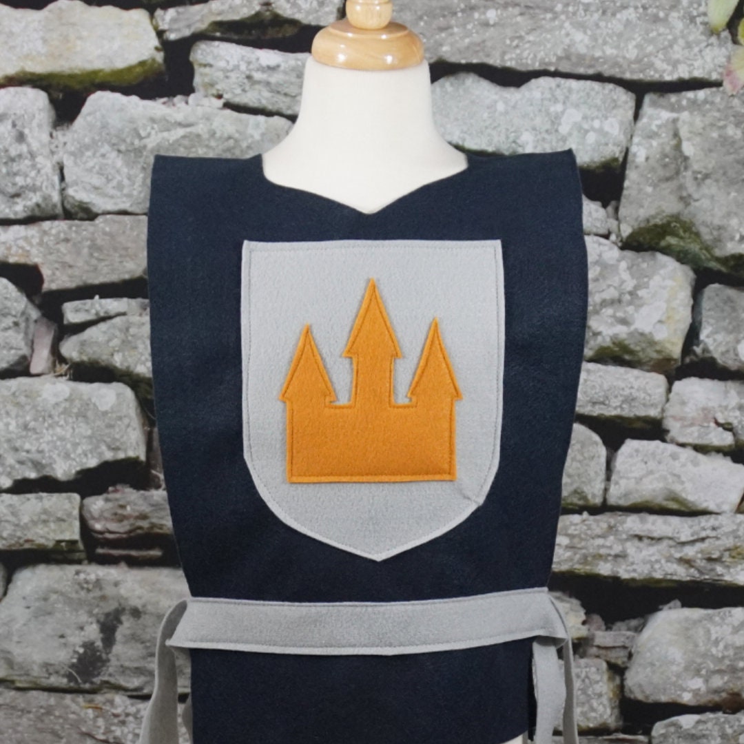 KNIGHT Costume Tunic (king, Prince, Medieval, Soldier) - Baby, Toddler ...