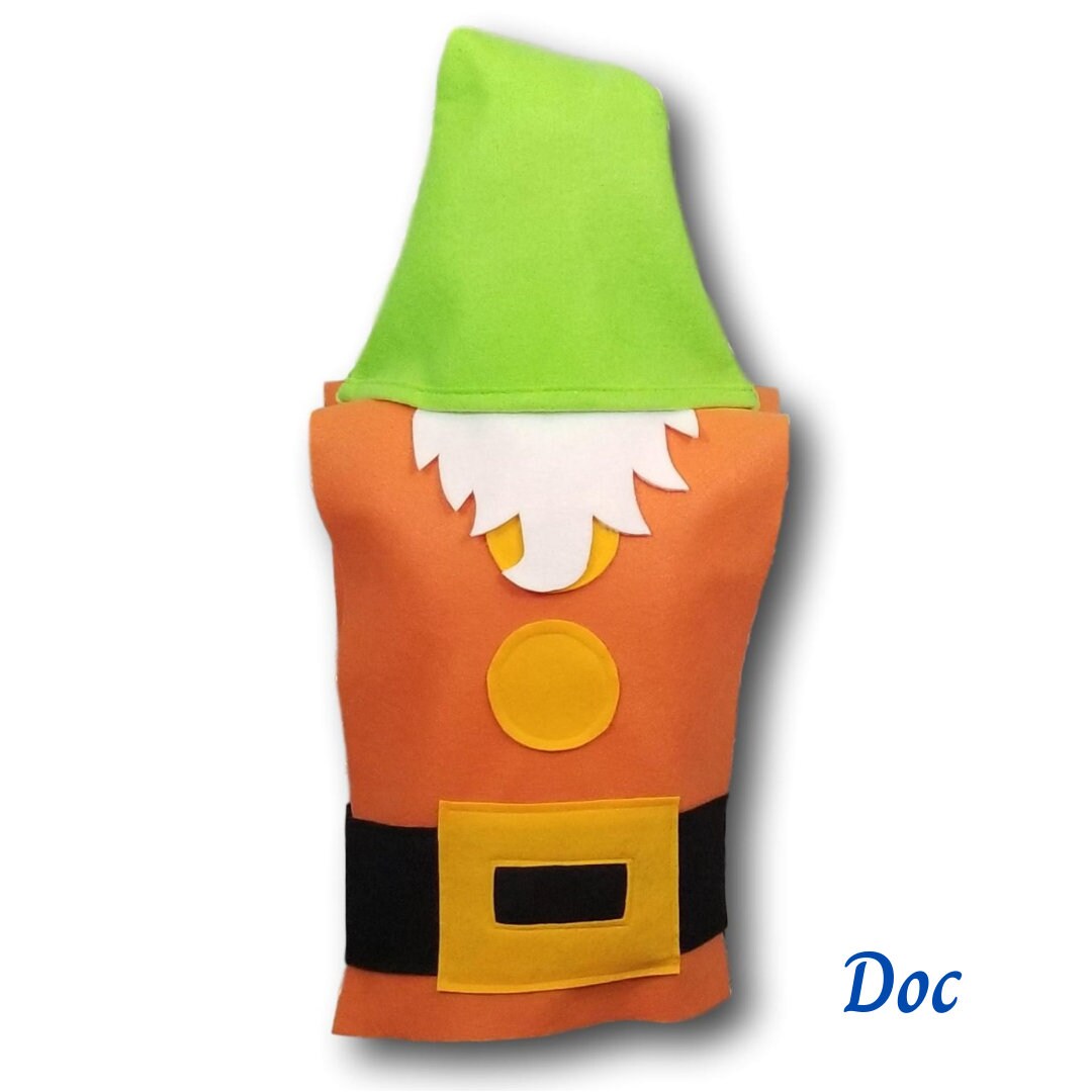 Set of 7 Snow White Seven Dwarfs Hat (all Different Colors) - Fits Kids ...