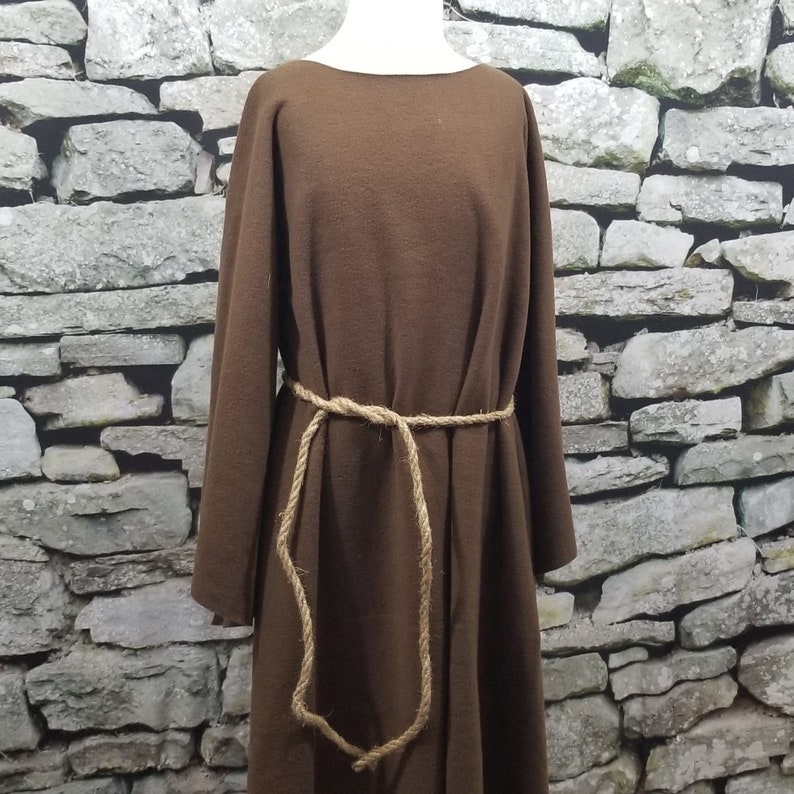 Medieval Friar Costume Robe (medieval Friar/ Monk /renaissance /robin ...