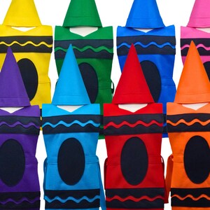 Crayon Colors Hat (choose Your Color) - Fits Kids to Adults - Etsy