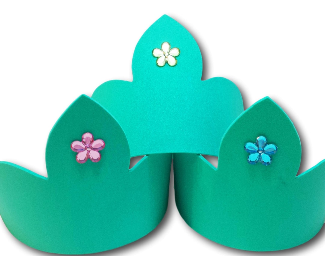 PARTY PACK Mermaid Tiara / Crown Party Favor (ariel) - Etsy