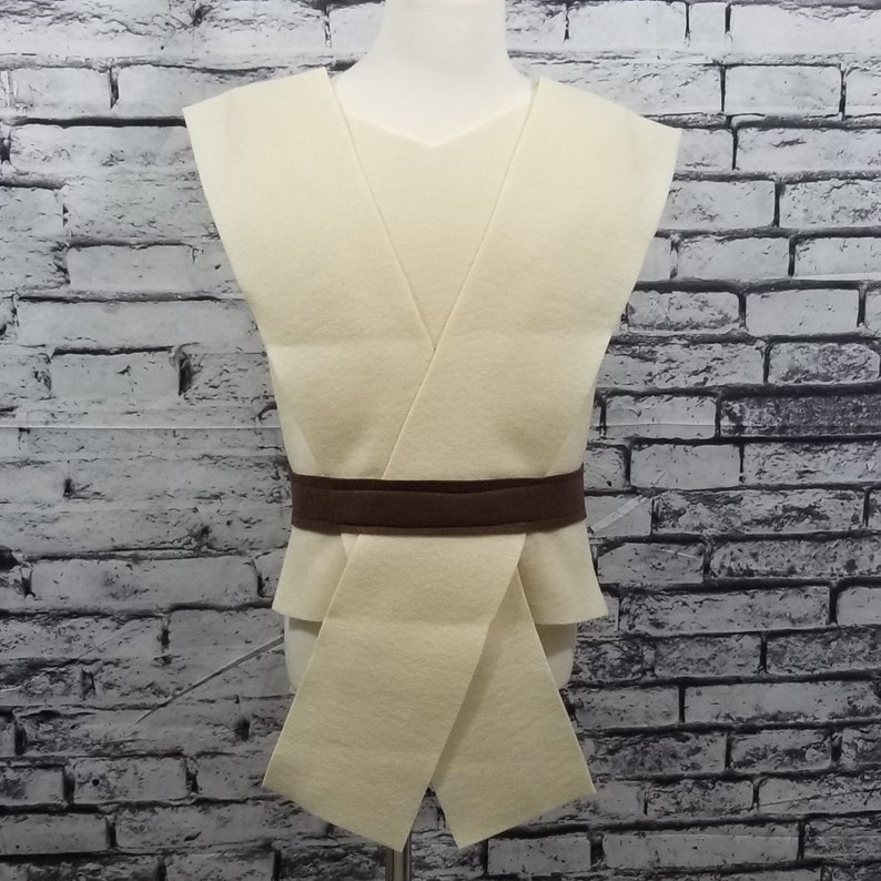 Baby / Toddler Delexe Star Galaxy Wars Light Side Brown Robe - Etsy