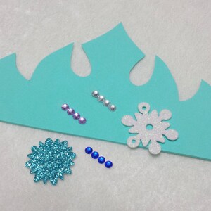 PARTY PACK Frozen Elsa Tiara Craft Kit | Etsy