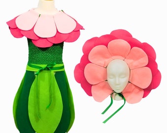 Pink Flower Costume - Etsy