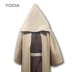 Deluxe Star Galaxy Wars Jedi Robe Costume Collection (sith, Yoda ...